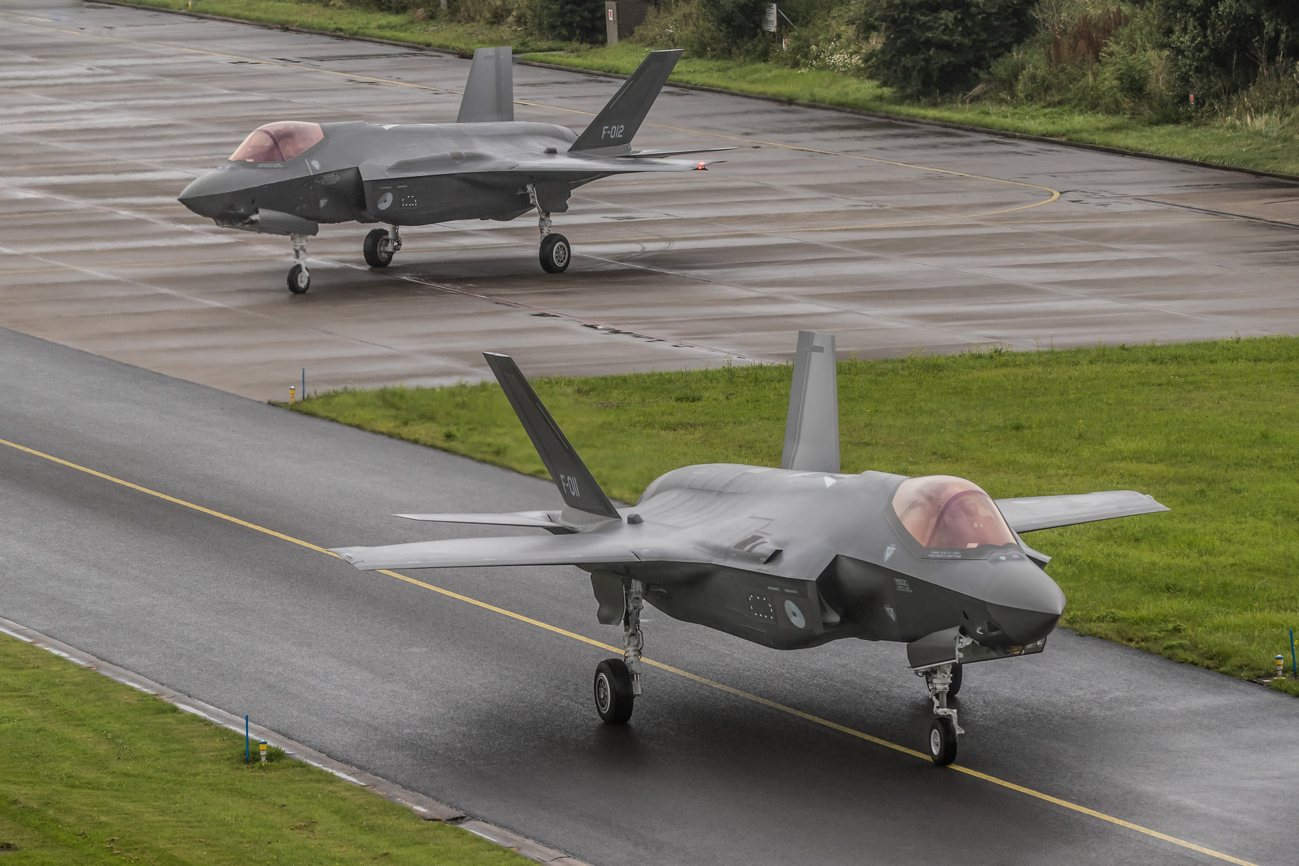 Royal Netherlands Air Force received new F-35 stealth fighters